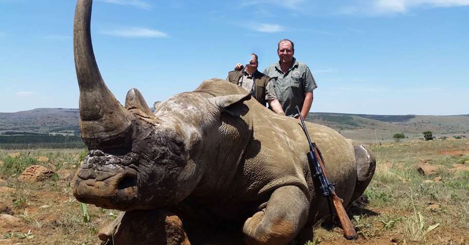 Rhino hunting trips - BookYourHunt.com